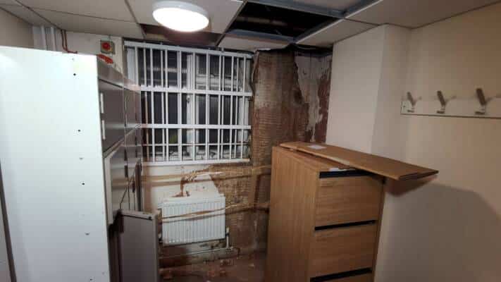 High Street Bank Basement Waterproofing - Core Conservation